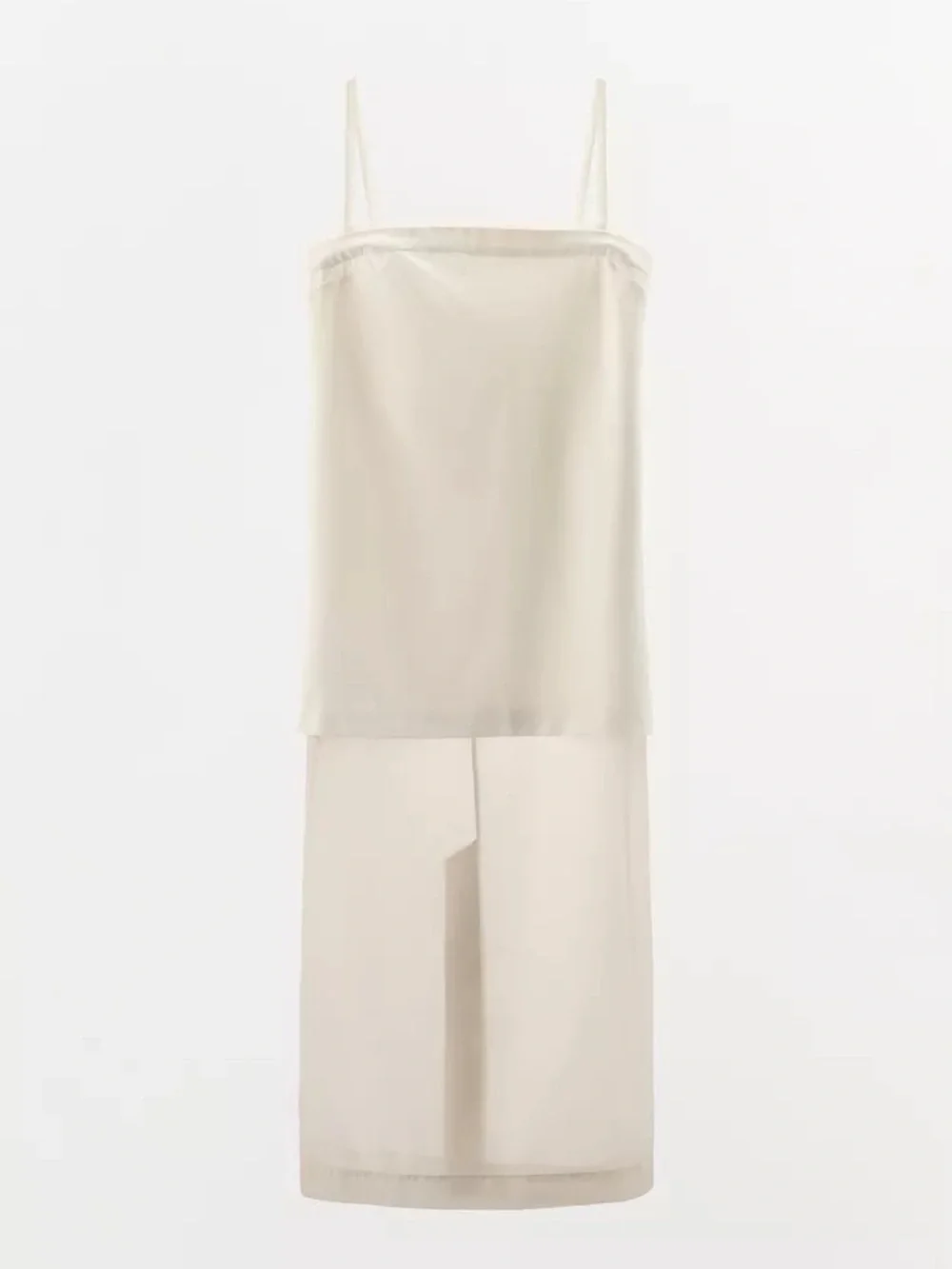 Zara | Dresses | Zara Organza Combination Midi Dress | Poshmark